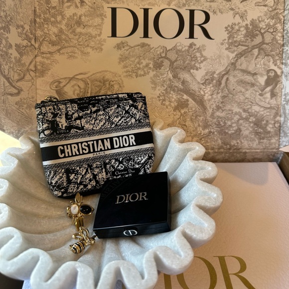 Dior | Bags | Dior Beauty Plan De Paris Map Coin Pouch Mini | Poshmark